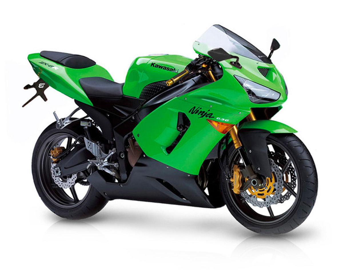 636 - Kawasaki - Motorbike